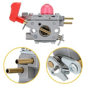 Panari BVM200FE Carburetor with 545146501 Air Filter for Poulan Pro BVM200FE Gas Blower Craftsman 25CC Leaf Blower GBV345 Replace 545081857 Zama C1U-W43