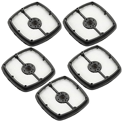 Milttor 5 Packs A226001410 Air Filter Fit Echo Trimmer Blower Mantis 130310-54130 SRM225 SRM210 HC150