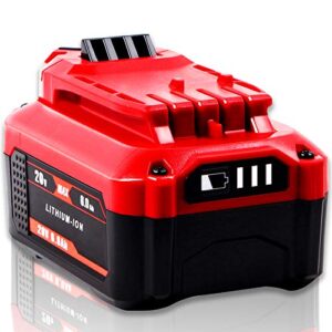 calihutt 【3rd-upgrade 6.0ah 20v replacement battery for v20 craftsman 20v battery max cmcb204 cmcb202 cmcb201 cmcd700c1 cmcs500b (all of v20 cordless tool series) high capacity