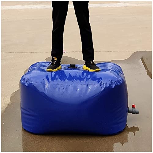 WANLIAN Water Storage Bladder,Large Capacity Water Storage Container,Bag Portable Water Reservoir,Portable Emergency Water Storage Tank,to Fight Firesand Agricultural Material Transport(142gal)