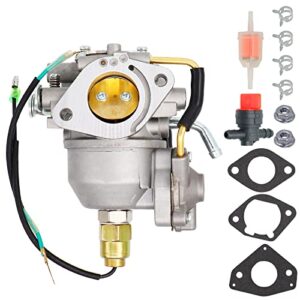 nenkuten carburetor 24853102-s for kohler cv730 cv730s cv740 cv740s 25hp 27hp engines carb replaces 24853102-s 24-853-102-s 24 853 102-s 24853102s with shut off valve filter gaskets