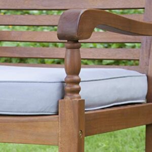 northbeam Nantucket, Natural Colour Stain with Grey Rocking Chair with Cushion