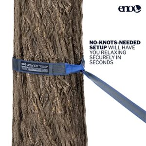 ENO, Eagles Nest Outfitters Atlas EXT Utility Hammock Straps, Suspension System, Set of 2, Charcoal/Navy