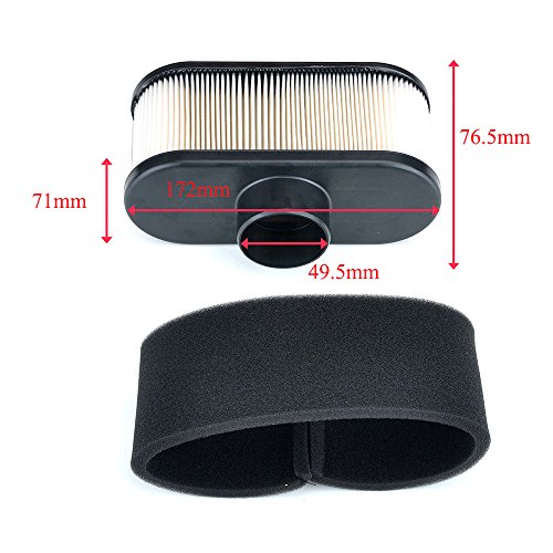 Anzac 11013-7047 11013-7049 Air Filter Pre Filter for Kawasaki FR651V FR691V FR730V FS481V FS541V FS600V FS651V FS691V FS730V MIU12555 MIU12554