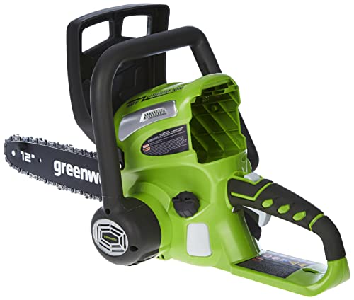 Greenworks 40V 12-Inch Cordless Chainsaw, Tool Only