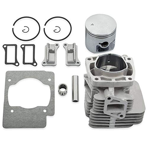 Cylinder Gasket Piston Ring Kit 51mm Compatible with Redmax EBZ8500 EBZ8500RH Backpack Blowers Replace Replace# 577424001