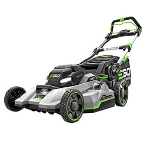 ego power+ lm2130sp 21-inch 56-volt cordless select cut lawn mower with touch drive self-propelled technology battery and charger not included