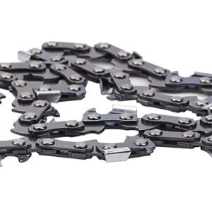 Mannial CS1400 RY40503 14“ Chainsaw Chain 3/8 LP .043" Gauge 52 DL Fits Maki-ta XCU03 XCU04 XCU07 Ryobi RY40502 RY40503 EGO CS1401 Echo 90PX52CQ 200CS 230CS HUsqvarna Chainsaw Pack of 2