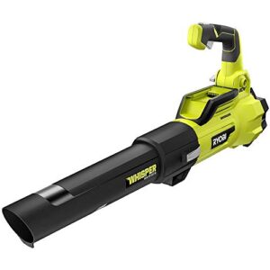 RYOBI 40-Volt Bare Tool Lithium-Ion Brushless Cordless Variable-Speed 125 MPH 550 CFM Jet Fan Leaf Blower GEN4 (Tool-Only)