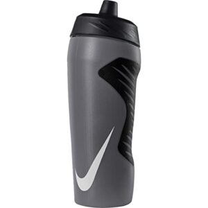 nike hyperfuel 18 oz bottle black | black | white