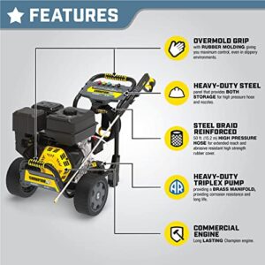 Champion Power Equipment 4200-PSI 4.0-GPM Commercial Duty Low Profile Gas Pressure Washer