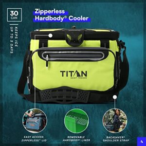 Arctic Zone Titan Deep Freeze 30 Can Zipperless HardBody Cooler, Citrus