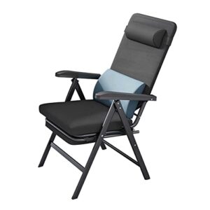 abaippj zero gravity chair, lawn recliner, reclining patio lounger chair, folding portable chaise, support 440 lbs