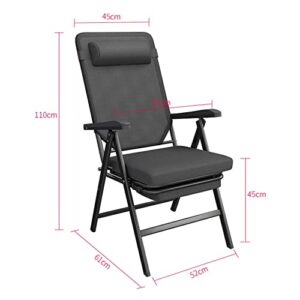 ABaippj Zero Gravity Chair, Lawn Recliner, Reclining Patio Lounger Chair, Folding Portable Chaise, Support 440 lbs