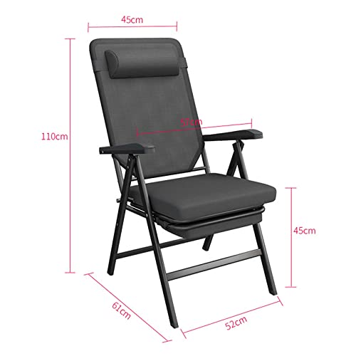 ABaippj Zero Gravity Chair, Lawn Recliner, Reclining Patio Lounger Chair, Folding Portable Chaise, Support 440 lbs