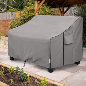 BOLTLINK Outdoor Patio Furniture Covers Waterproof,Durable 3-Seater Sofa Cover Fits up to 79W x 38D x 35H inches