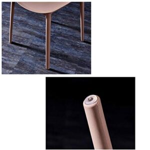 N/A Creative Simple Modern Geometric Hollow Chair Fashion Dining Chair Thick Plastic Chair Outdoor Leisure Reception Chair (Color : A1)