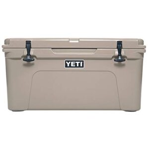 yeti tundra 65 cooler, desert tan