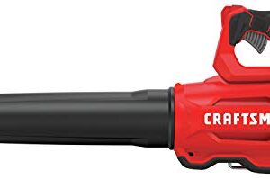 CRAFTSMAN V20 Cordless Leaf Blower, Variable Speed, Up To 100 MPH, with 2 Batteries and Charger (CMCBL720D2)