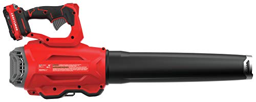 CRAFTSMAN V20 Cordless Leaf Blower, Variable Speed, Up To 100 MPH, with 2 Batteries and Charger (CMCBL720D2)