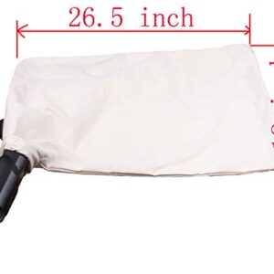 BH-Motor New Blower Debris Vacuum Bag For Toro 127-7040 108-8994 Replaces # 51436 51563 51581 51594 51599 51609 51619 51621