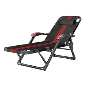 abaippj zero gravity sunlounger garden reclining chair foldable relaxing recliner, adjustable headrest for beach patio camping poolside bbq