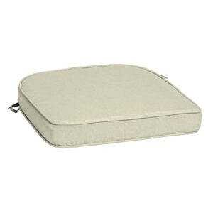 arden selections profoam essentials outdoor seat cushion 19 x 20, tan leala