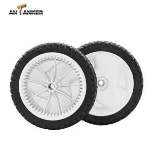 Antanker 105-1815 Front Drive Wheels Replacement for Toro 22'' Recyclers Mower 20001-20111 Stens 205-272 Wheel Gear Assembly Wheels Self-Propelled Walk-Behind Push Lawn Mower, 2 Pack, 8 Inch