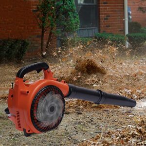 2-Cycle Gas Powered Handheld Leaf Blower - Gasoline Blower for Lawn Care (25.4CC Handheld)