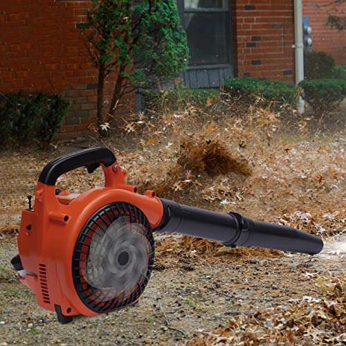 2-Cycle Gas Powered Handheld Leaf Blower - Gasoline Blower for Lawn Care (25.4CC Handheld)