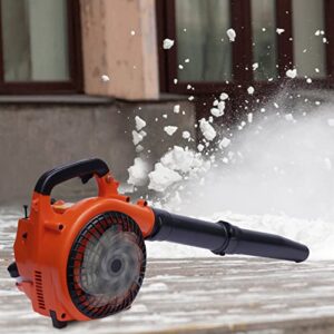 2-Cycle Gas Powered Handheld Leaf Blower - Gasoline Blower for Lawn Care (25.4CC Handheld)