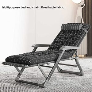 ABaippj Portability Zero Gravity Chair, Folding Padded Recliner Outdoor Adjustable Lounge Chair for Poolside Backyard Beach