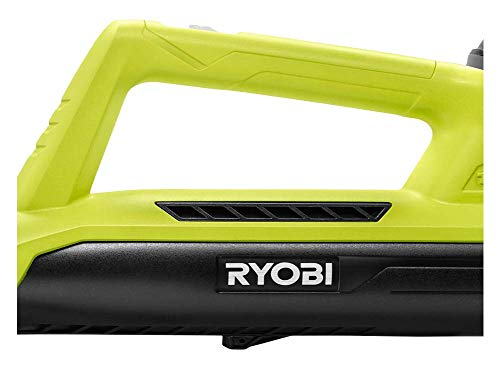 Ryobi ONE+ 90 MPH 200 CFM 18-Volt Lithium-Ion Heavy Duty Durable Cordless Leaf Blower - 2.0 Ah Battery and Charger Included, Compact, (Renewed)