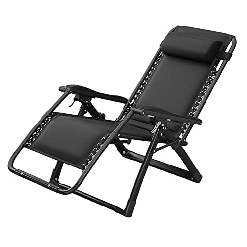 ABaippj Oversize Padded Zero Gravity Lounge Chair Wide Armrest Adjustable Recliner, Support 440 LBS