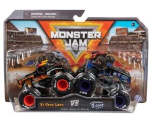 monster jam el toro loco vs son-uva digger (1:64 scale double pack)