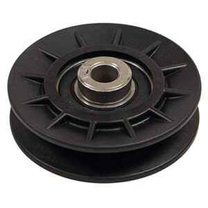 stens new v-idler 280-683 compatible with/replacement for john deere most lx series, gt42, gt262, gt275, z225 and z245 am115460