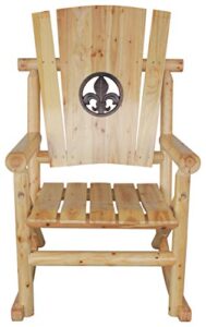 leigh country tx 95102 aspen fleur-de-lis rocker