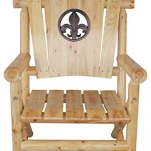 Leigh Country TX 95102 Aspen Fleur-De-Lis Rocker