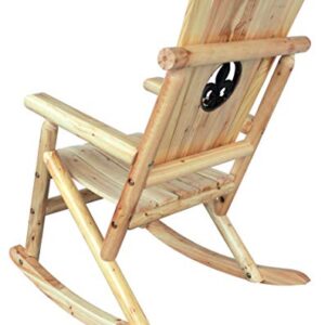 Leigh Country TX 95102 Aspen Fleur-De-Lis Rocker