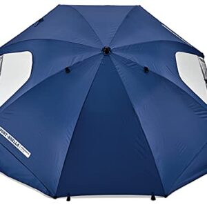 Sport-Brella Premiere UPF 50+ Umbrella Shelter for Sun and Rain Protection (8-Foot, Blue)