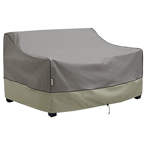 KylinLucky Outdoor Furniture Covers Waterproof, 2-Seater Patio Sofa Covers Fits up to 52 x 32 x 34 inches