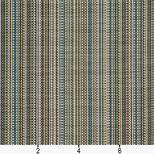 SL002 Teal and Light Green Woven Sling Vinyl Mesh Outdoor Furniture Fabric by The Yard