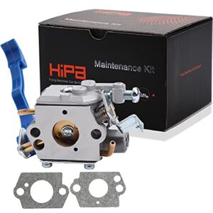 hipa 545081811 carburetor for husqvarna 125b 125bx 125bvx leaf blower replaces zama c1q-w37 590460102 581798001 jonsered b2126 bv2126 handheld blower