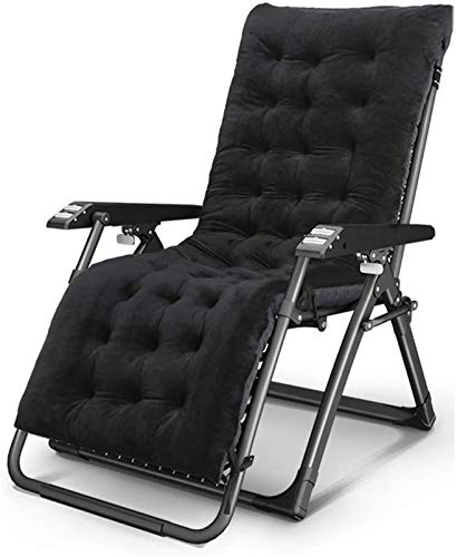 Lightweight Camping Chairs Garden Loungers Folding Chair Deck Chair Recliners,Zero-gravity-locked Terrace Outdoor Lounger Chair with Adjustable Home Chair，with Headrest Support 400lbs ( Color : C )