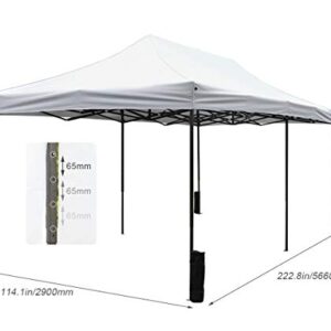 Pop Up Canopy 10x20 pop up Canopy Tent Folding Protable Ez up Canopy Party Tent Sun Shade Wedding Instant Better Air Circulation Outdoor Gazebo with Backpack Bag