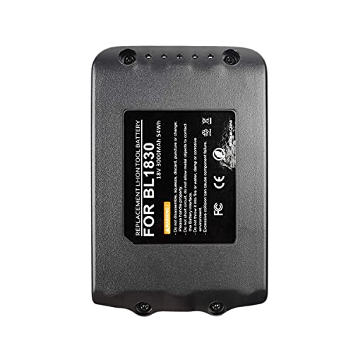 Powtree BL1815 18V 3.0Ah LXT Lithium-ion Replacement Battery for Makita BL1815 BL1830 BL1860 BL1850 BL1840 BL1850B-2 BL1845 BL1815 BL1820 BL1860B Cordless Power Tools Series