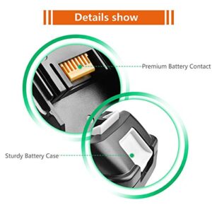 Powtree BL1815 18V 3.0Ah LXT Lithium-ion Replacement Battery for Makita BL1815 BL1830 BL1860 BL1850 BL1840 BL1850B-2 BL1845 BL1815 BL1820 BL1860B Cordless Power Tools Series