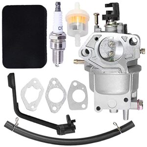 Carburetor Replacement for Generac GP5000 GP5500 GP6500 GP6500E GP7500E 389cc 8125W Jingke Huayi Kinzo Ruixing 13HP 14HP 15HP 16HP 188F 190F Generator Replace 0J58620157