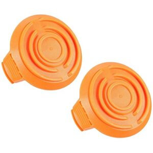 worx wa6531 gt trimmer replacement spool cap covers (2 pack)