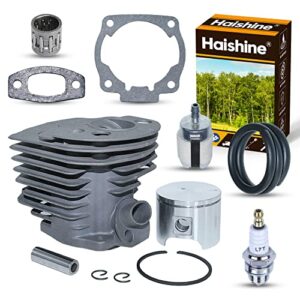 nikasil plated cylinder piston bearing kit for husqvarna 51 55 for rancher (46mm) chainsaw fuel filter line gasket 503 16 91-71